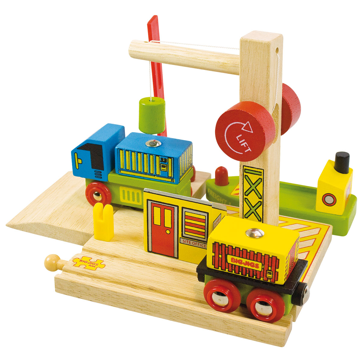 Container Shipping | Bigjigs Rail (BJT209) | Wooden Toys