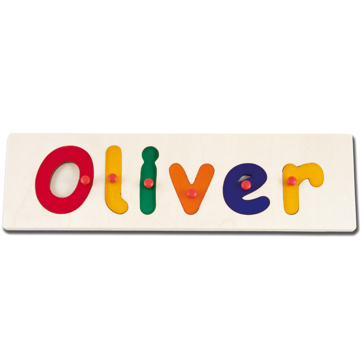 Wooden Name Jigsaw - 1- 7 Letters | Name Puzzles | Mulberry Bush