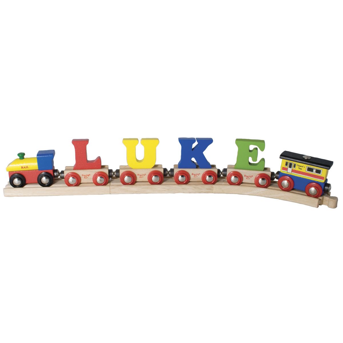 Rail Train Name | Bigjigs Rail (BR115) | Name Letters