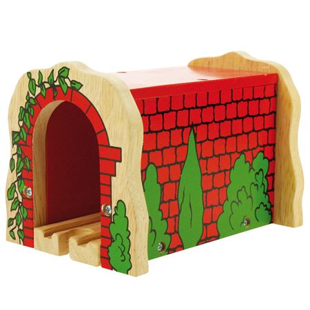 Train Red Brick Tunnel | Bigjigs Rail (BJT135) | Accessories