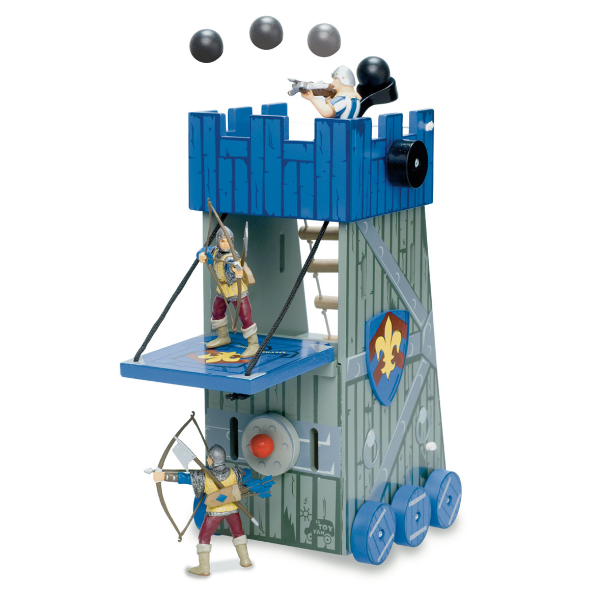 Siege Tower Blue | Le Toy Van (TV241 BLUE) | Clearance Sale