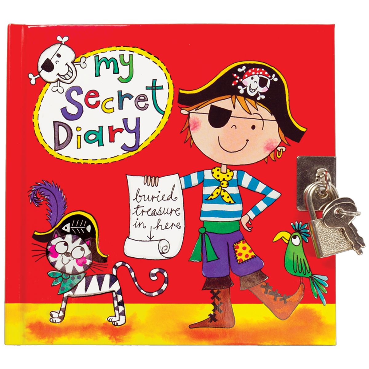 Secret Diary - Pirate | Rachel Ellen Designs | Make & Do