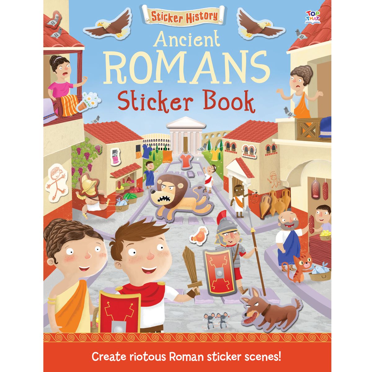 Ancient Rome - History Sticker Books | History & Geography