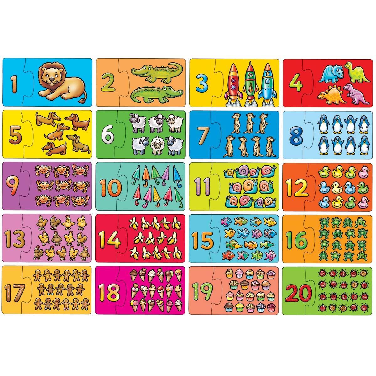 Match & Count Puzzle | Orchard Toys | Traditional Games