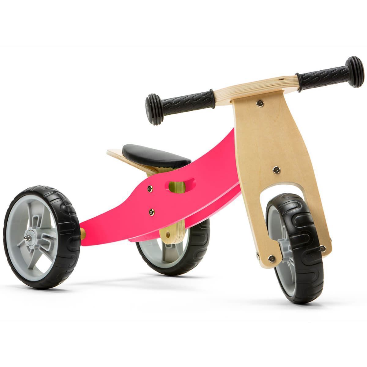 2 in 1 Bike - Pink (Tricycle / Balance Bike) | Trikes