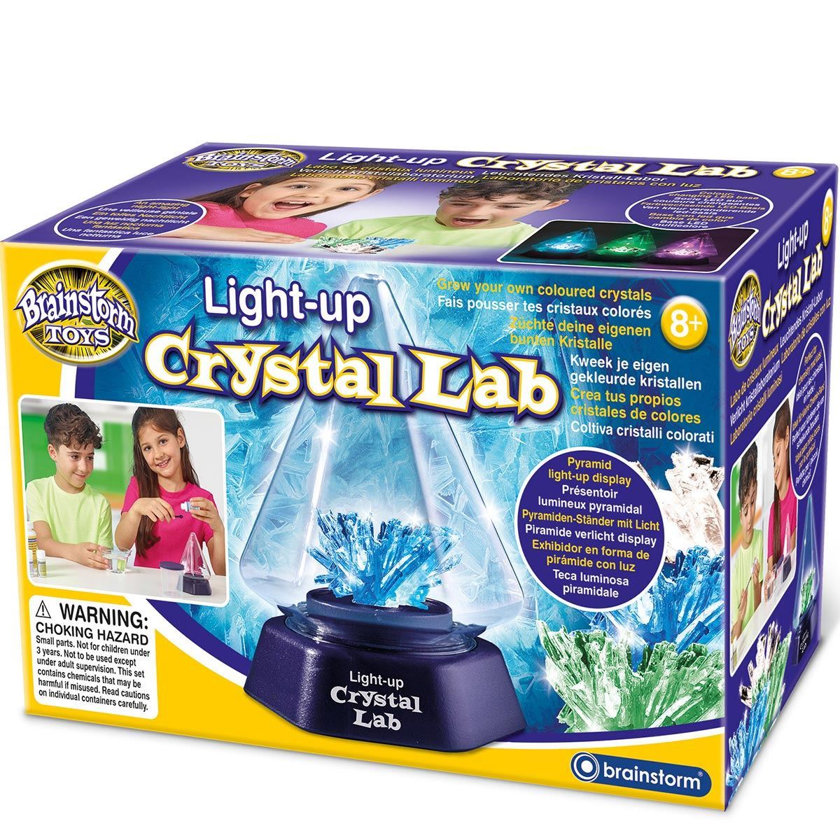 Light Up Crystal Lab | Brainstorm | Science | Mulberry Bush