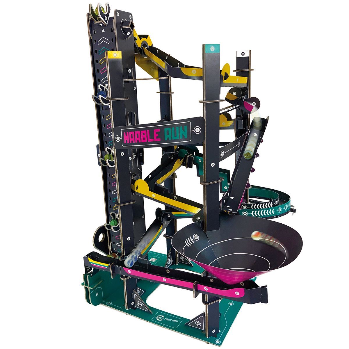 Build Your Own Marble Run Kit | Paper Engine | Make & Do