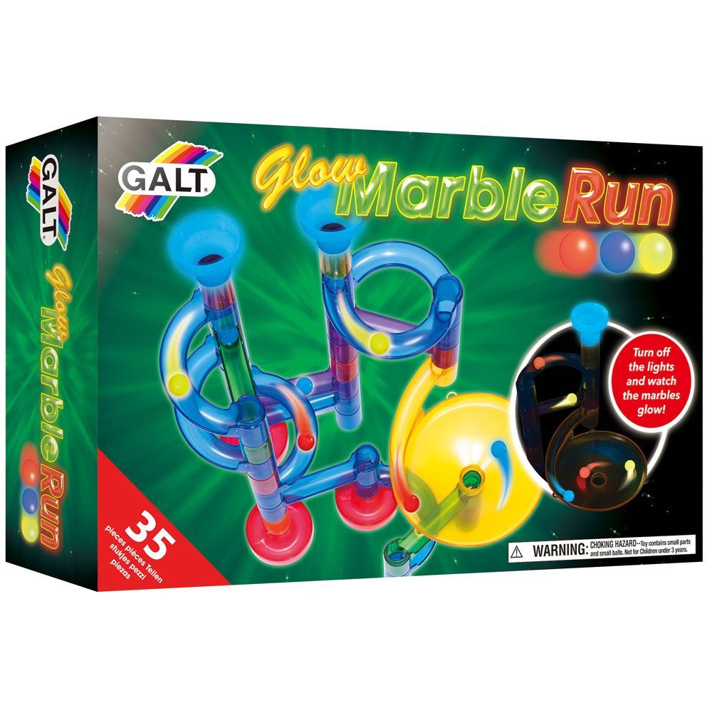 Glow Marble Run | Galt | Construction Toys | Mulberry Bush