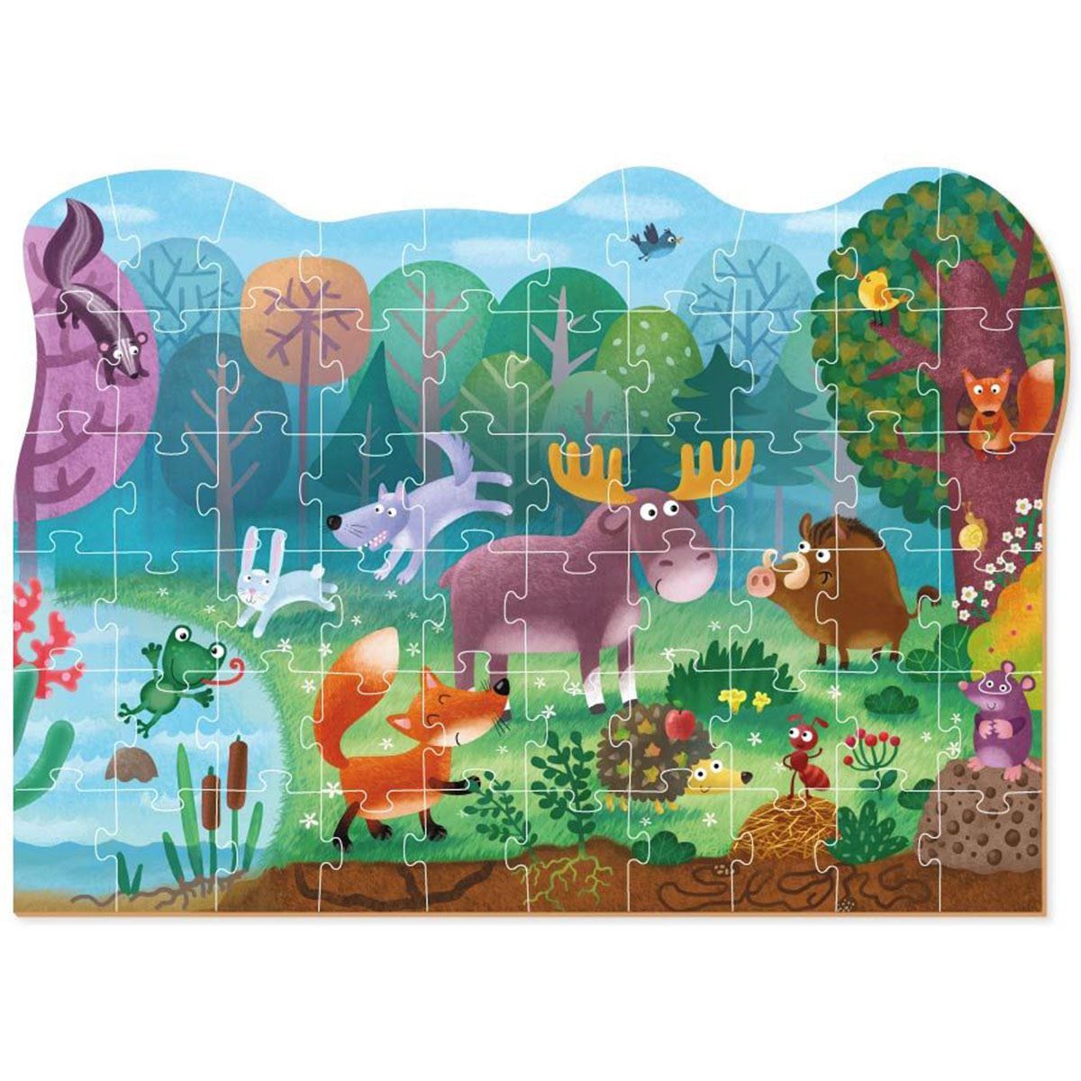 Wonder Forest Animals Jigsaw (60 piece)