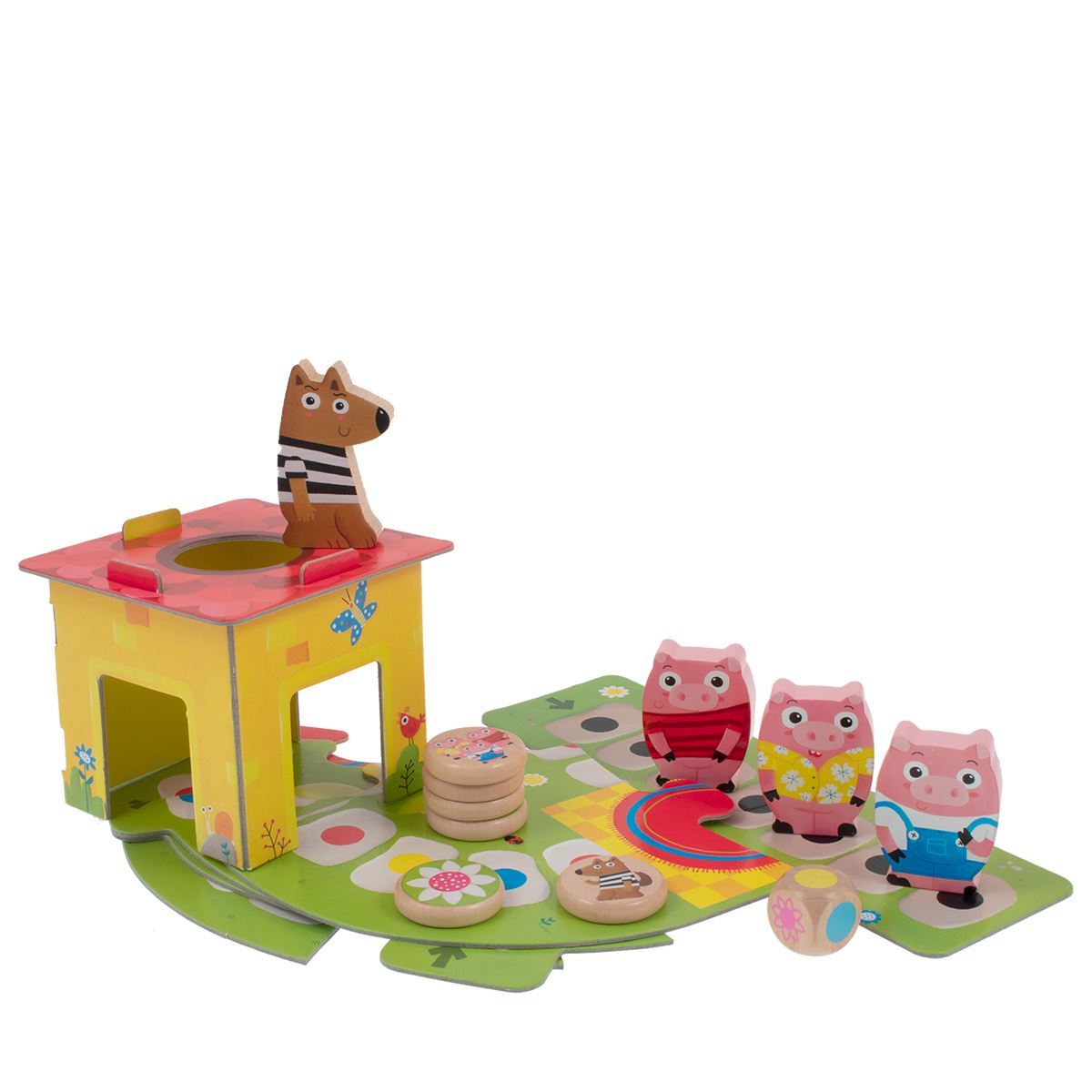Three Little Pigs Game | Galt | Traditional Children's Games