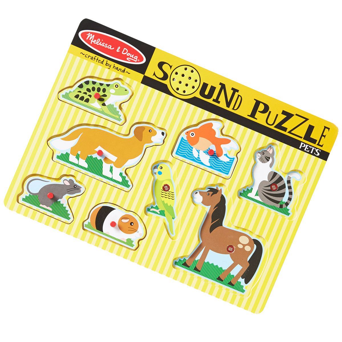 Sound Puzzle - Pets | Melissa & Doug | First Puzzles
