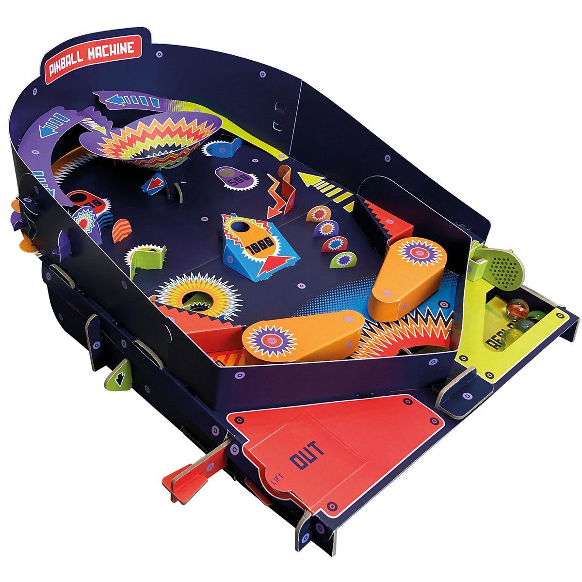 Build Your Own Pinball Machine | Paper Engine | Make & Do