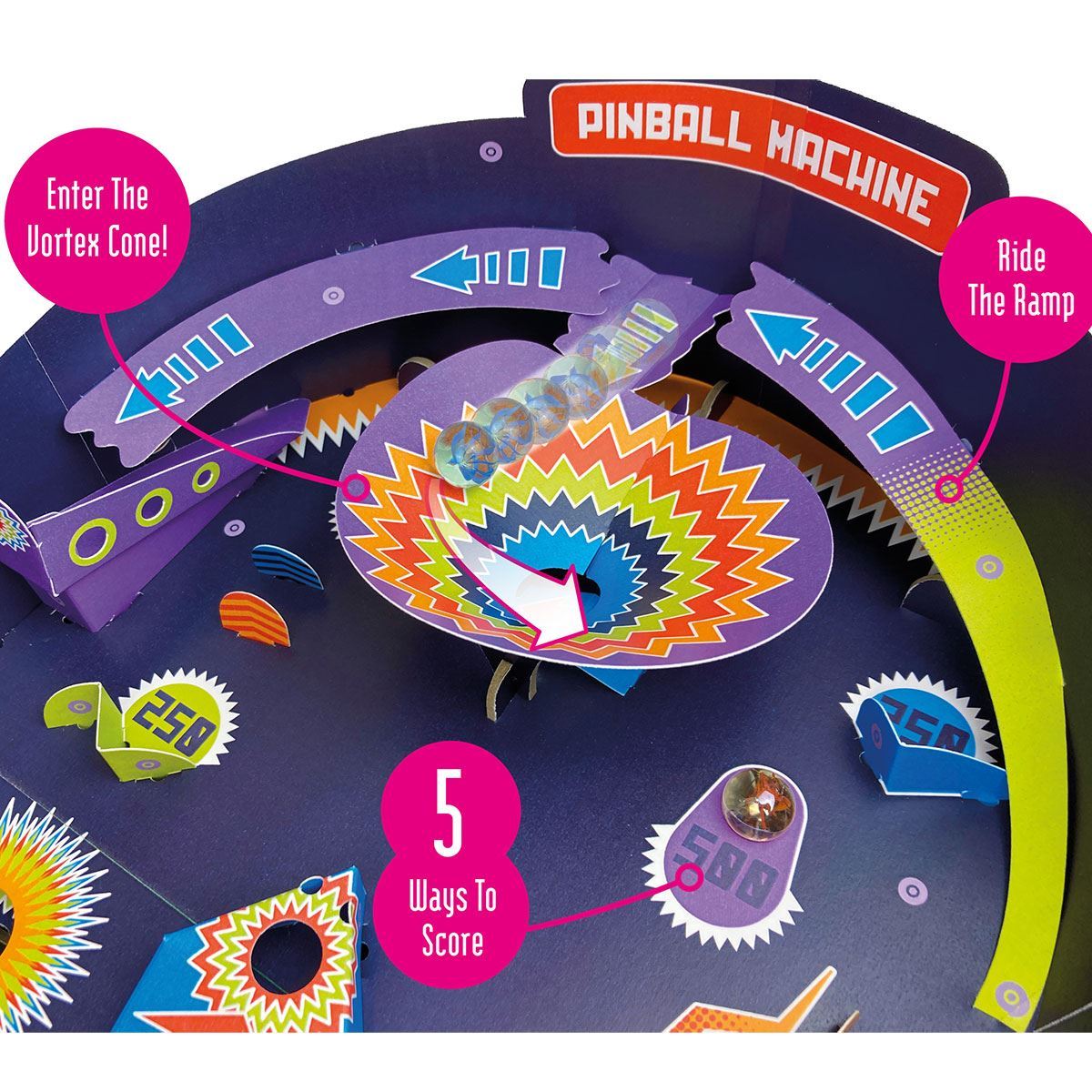 Build Your Own Pinball Machine | Paper Engine | Make & Do