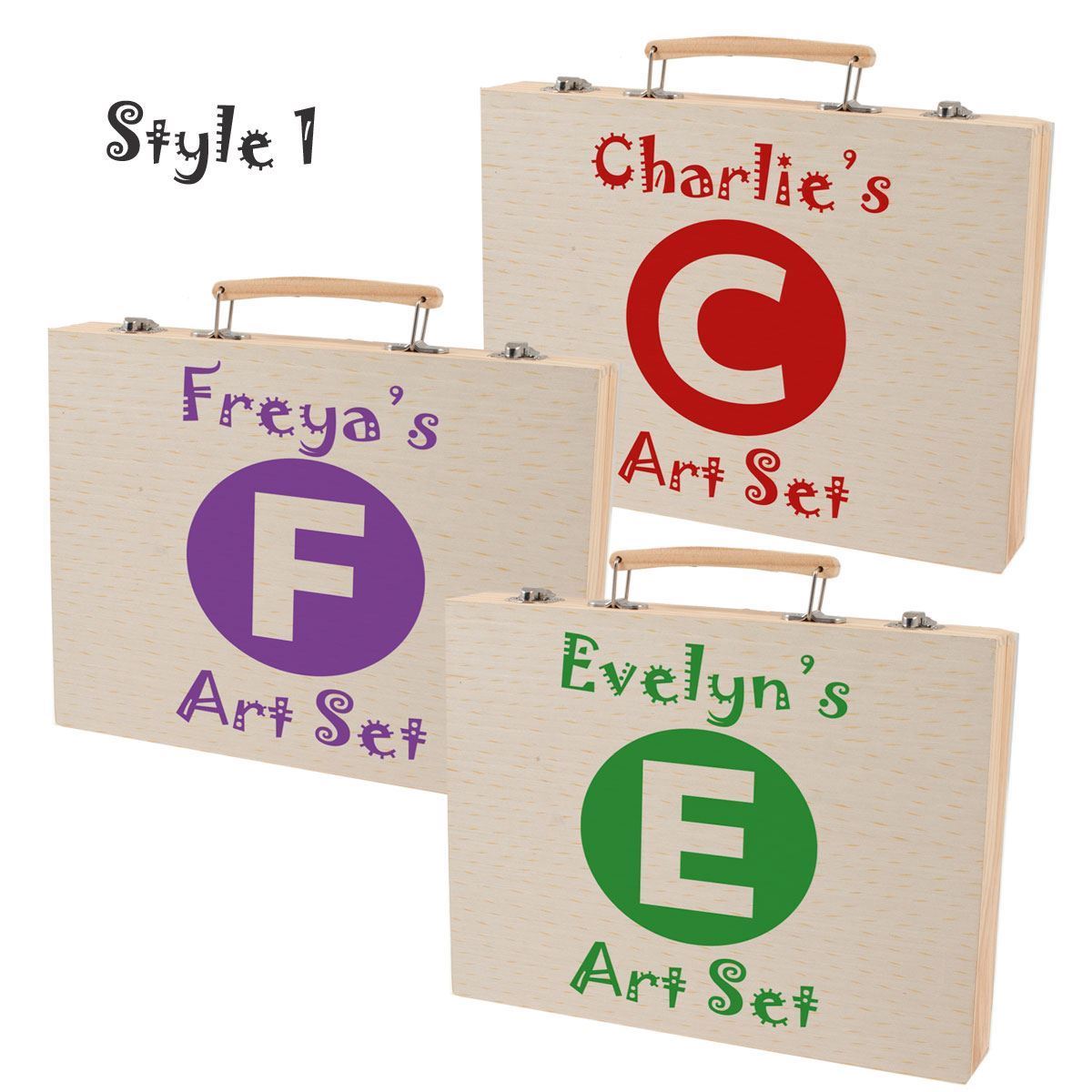 Personalised Art Set | Personalised Pencils | Mulberry Bush