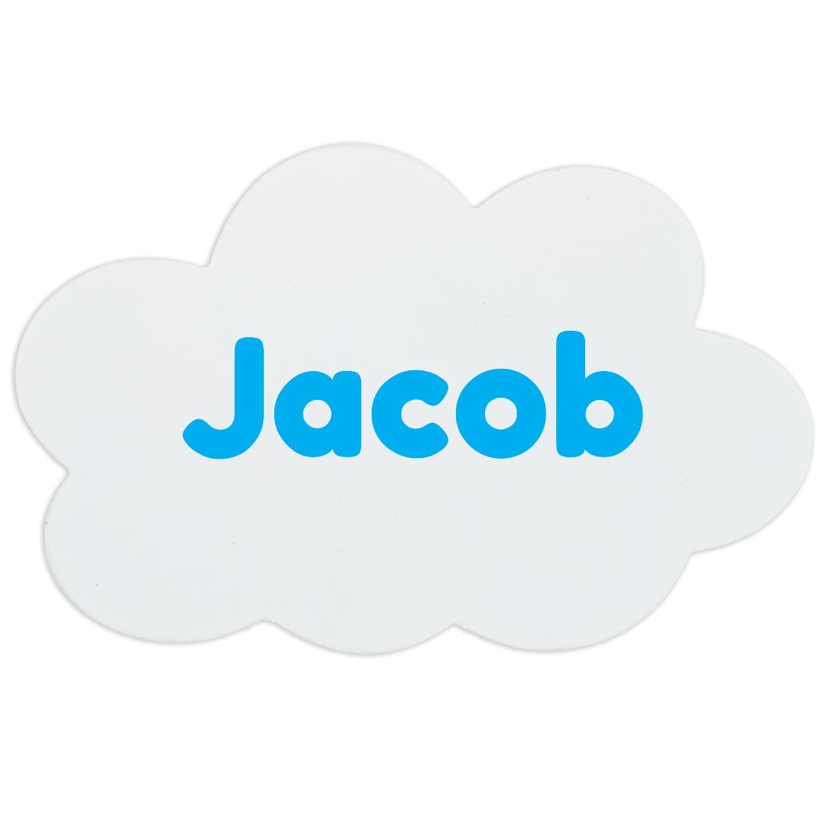 Personalised Cloud Name Plaque | Mulberry Bush Personalised Collection