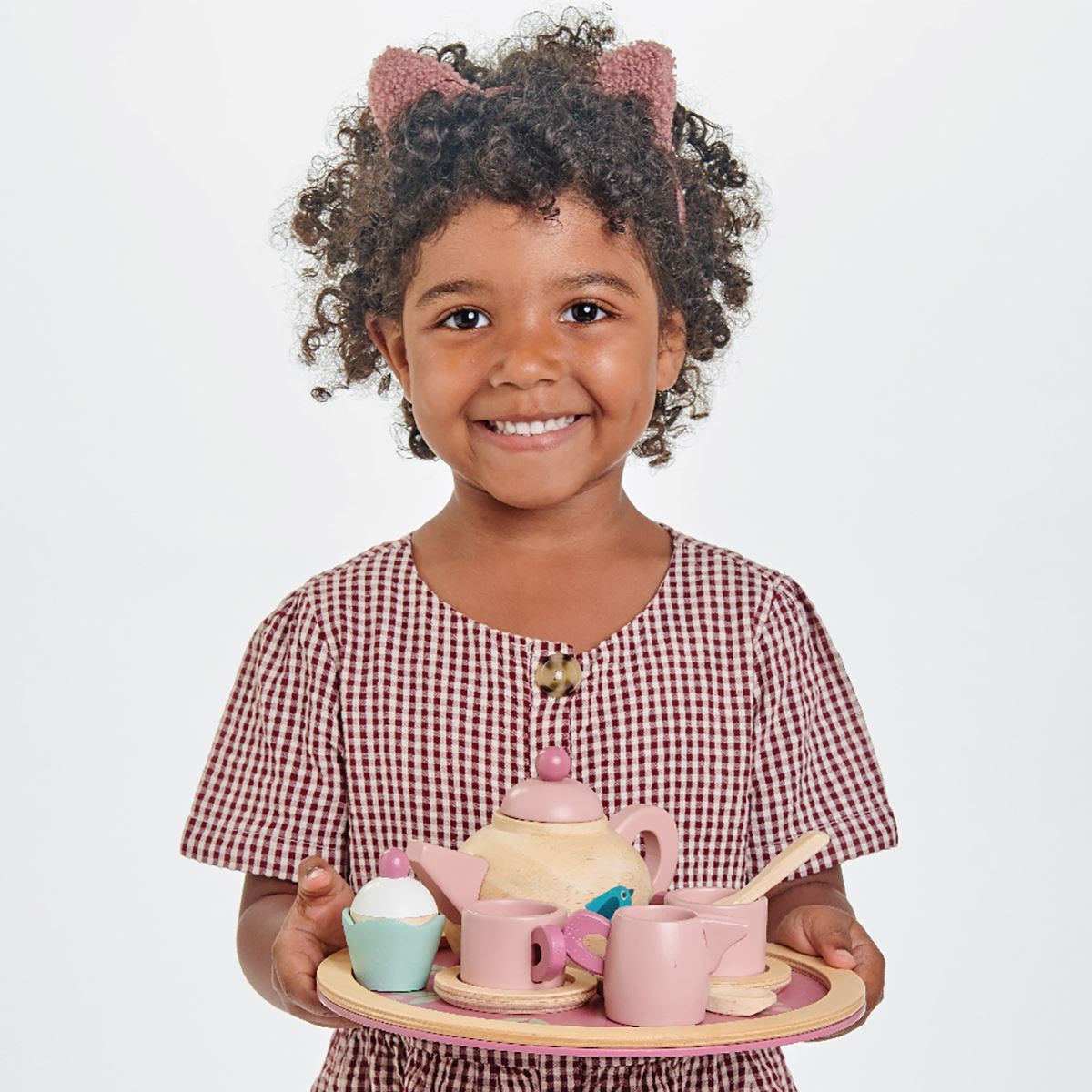 Birdie Tea Set | Tender Leaf | Wooden Tea Set Toys
